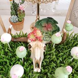 Cactus theme / Birthday "Isabella's 1st birthday party" | Catch My Party
