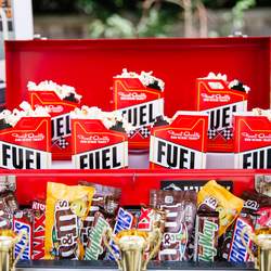 race car / Birthday "Race on Over to this Modern 'Grand Three' Race Car ...