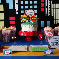 Comic book / Birthday "Aiyannah's comic book party" | Catch My Party