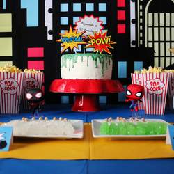 Comic book / Birthday "Aiyannah's comic book party" | Catch My Party