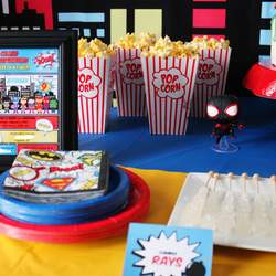 Comic book / Birthday "Aiyannah's comic book party" | Catch My Party