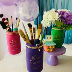 Arts & Crafts / Birthday "Art Explosion of Colors " | Catch My Party