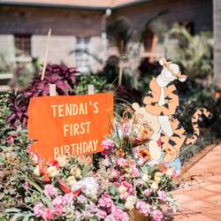 Winnie the Pooh / Birthday "Tendai's 1st Birthday in The Hundred Acre ...