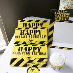 Quarantine Birthday / Birthday "Happy Quarantine Birthday" | Catch My Party