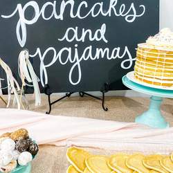 Sleepover / Birthday "Pancakes, Pajamas, + Pampering " | Catch My Party