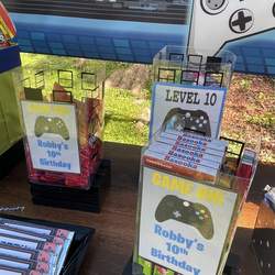 Gaming / Birthday "Game On - Level 10 Unlocked" | Catch My Party