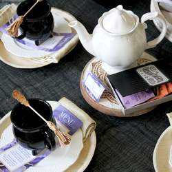 Witches / Halloween "A Bewitching Boho Tea Party" | Catch My Party