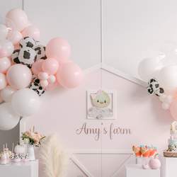 Pink Farm / Birthday "Amy’s Pink Farm Party" | Catch My Party