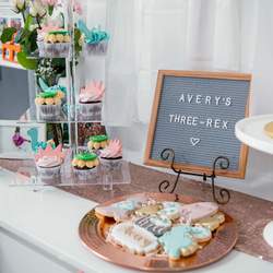 Dinosaur Tea Party / Birthday "Avery's Three Rex Par-Tea!" | Catch My Party