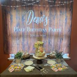 Rustic Chic / Birthday "Demi’s Half Birthday Party " | Catch My Party