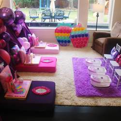 Popit / Birthday "Grace's Popit Sleepover & Spa Setup" | Catch My Party