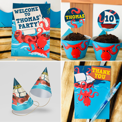 Kraken / Birthday "Kraken Birthday Party" | Catch My Party