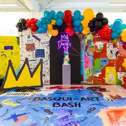 Art / Birthday "David's 1st Basqui-art Bash" | Catch My Party