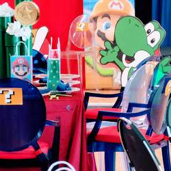 Super Mario Bros / Baby Shower "Super Mario & Luigi Twin Baby Shower ...