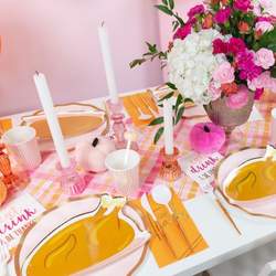 Pink Friendsgiving / Thanksgiving/Fall "Trendy Pinksgiving" | Catch My ...
