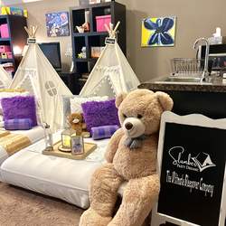 Teddy Bear / Birthday "Elaine 14th Birthday Sleepover " | Catch My Party