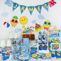 Summer Pool / Birthday "Summer Pool Birthday Party" | Catch My Party