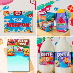 Water Park / Birthday "Water Park Birthday Party" | Catch My Party