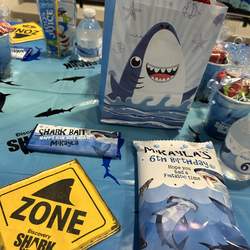 Sharks / Birthday "Mikayla’s Jawsome Shark Party" | Catch My Party