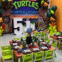 Ninja Turtle Birthday Party Ideas Teenage Mutant + Free Printables ...