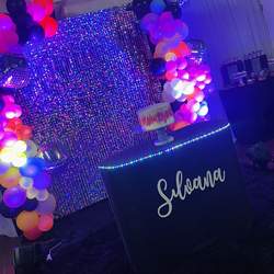 Glow and colors / Birthday "Silvana’ 35 party" | Catch My Party